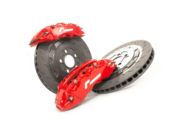 RacingLine Stage 2 Evo Big Brake Kit 345mm 4 Pot / MQB / RED ...